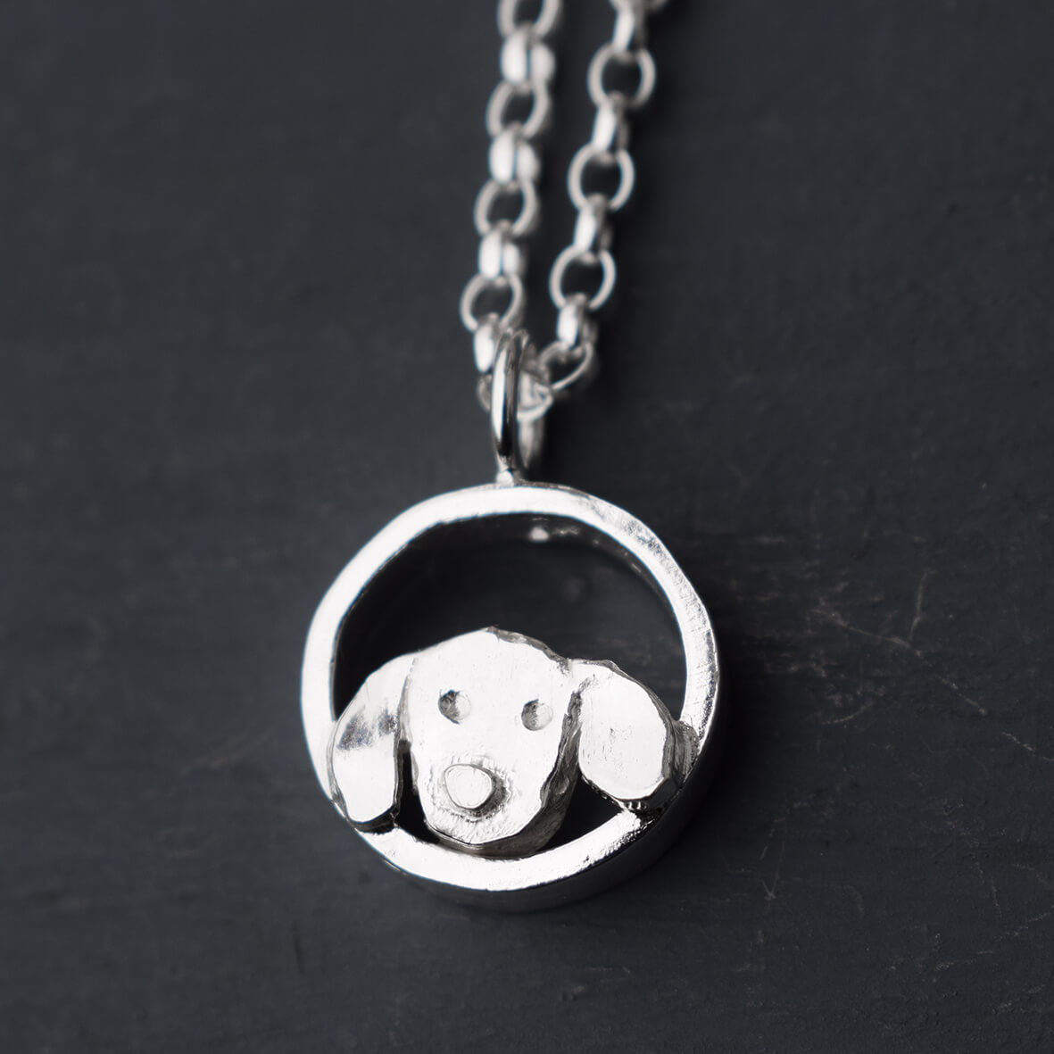 Silver Beagle Pendant: Quality Beagle Dog Gift for Her – FreshFleeces