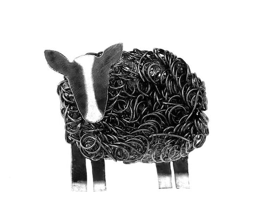 Silver sheep brooches: Quality Silver Animal Gifts – FreshFleeces