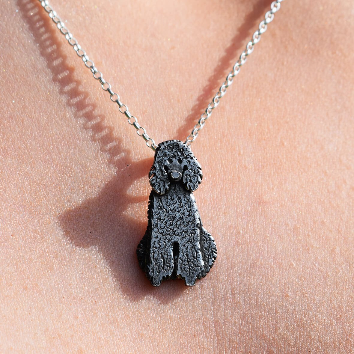 Silver Standard Poodle Necklace: Quality Standard Poodle Gift for Her ...