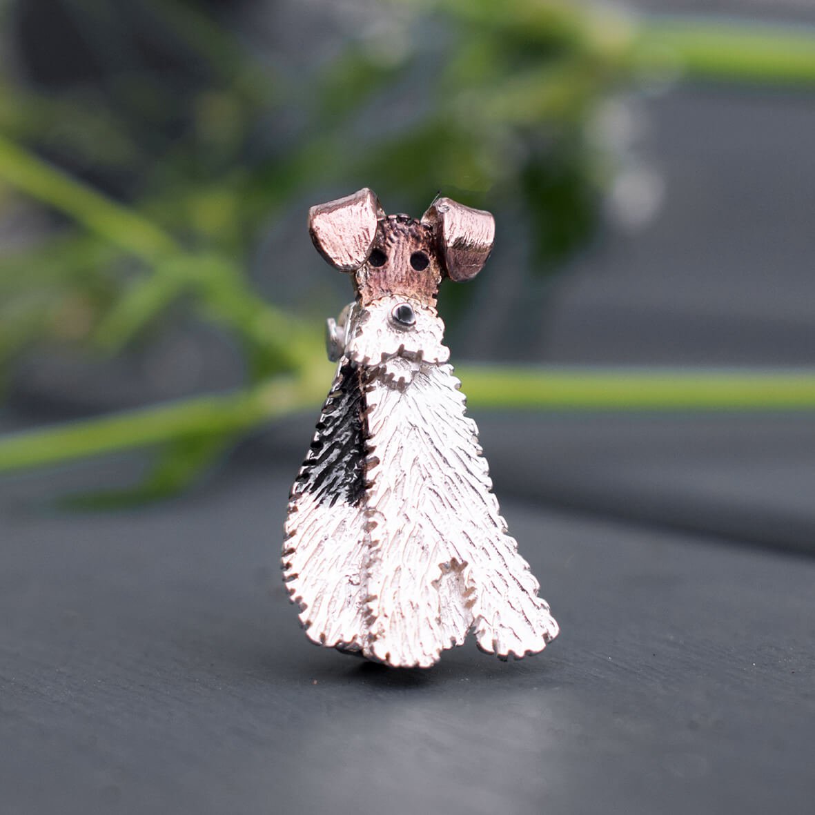 Wire Fox Terrier Brooch: Quality Wire Fox Terrier Gift for Her ...